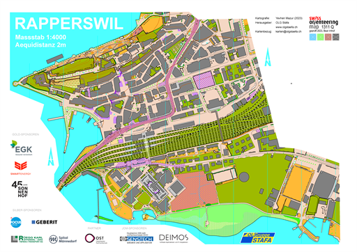 Livelox - Event: 5. Nat. Sprint-OL - Rapperswil - 7. Mai 2023