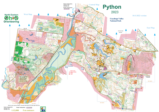 Livelox - Event: 2023 Python Adventure Race