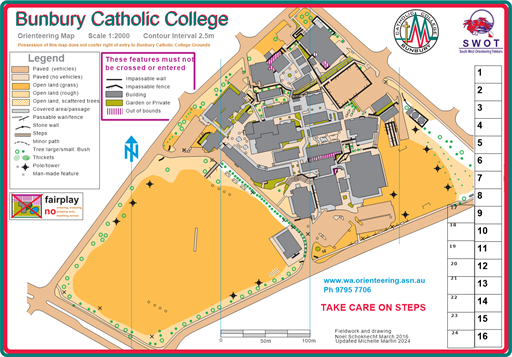 Livelox - 活動: Bunbury Catholic College (SWOT Urban Series 5)