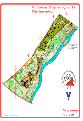 Livelox - Event: Valmieras Magnēta 5. kārta Putriņu mežs