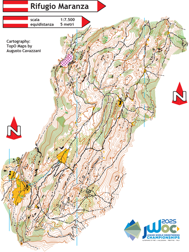 Livelox - Akce: JWOC 2025 training | Rifugio Maranza | TC24F08
