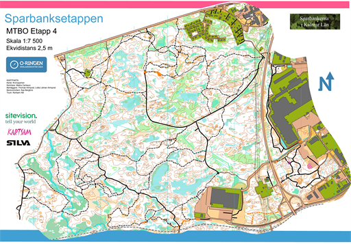 Livelox - Event: O-Ringen Smålandskusten, MTBO, etapp 4, medel