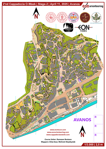 Livelox - Event: 2'nd Cappadocia O-Week 2025 - Stage2 - Avanos