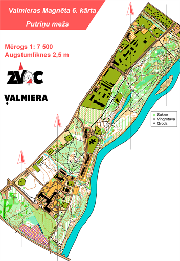 Livelox - Event: Valmieras Magnēta 6. kārta Putriņu mežs