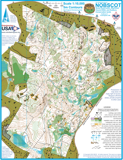 Livelox - Tapahtuma: NEOC Nobscot BYOM - No trails