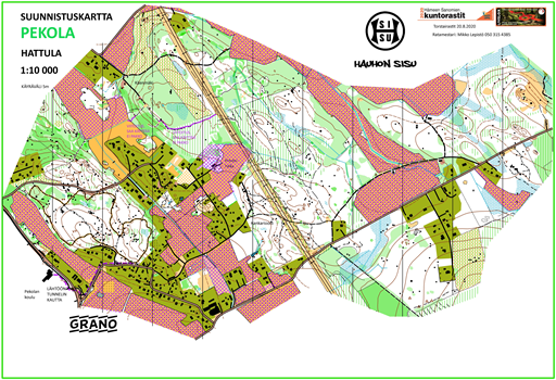 Livelox - Event: Hämeen Sanomien kuntorastit - Hattula, Pekola 20.8.2020
