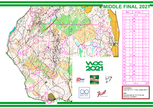 Livelox - Event: WOC Middle Final 2021